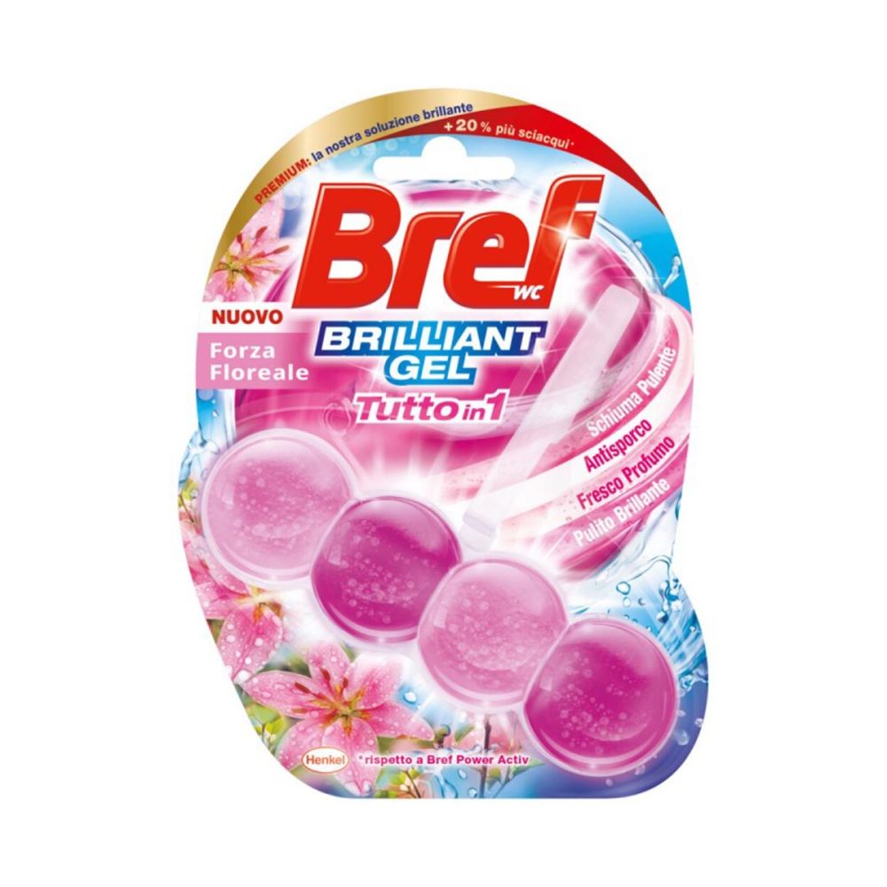 Bref Tavoletta detergente per Wc - Forza Floreale