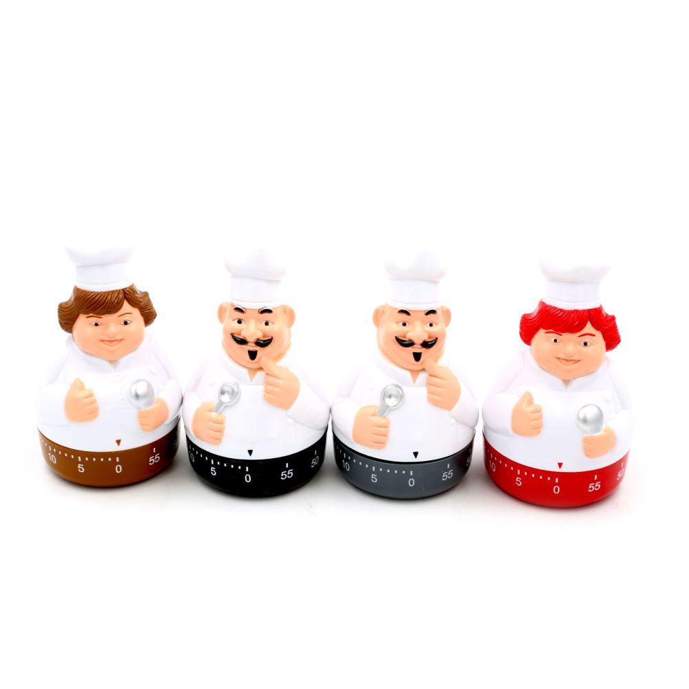 Timer da cucina Cuoco/a Ø6xh10cm