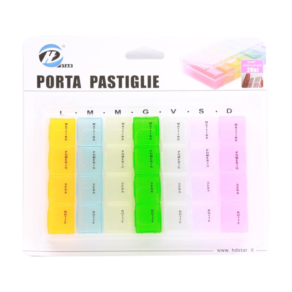 Porta Pastiglie settimanale