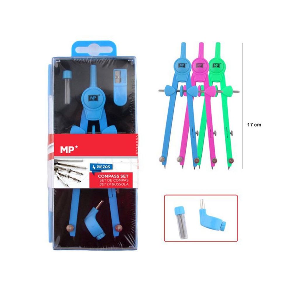 Set Compasso Colorato Balaustrone 4pz