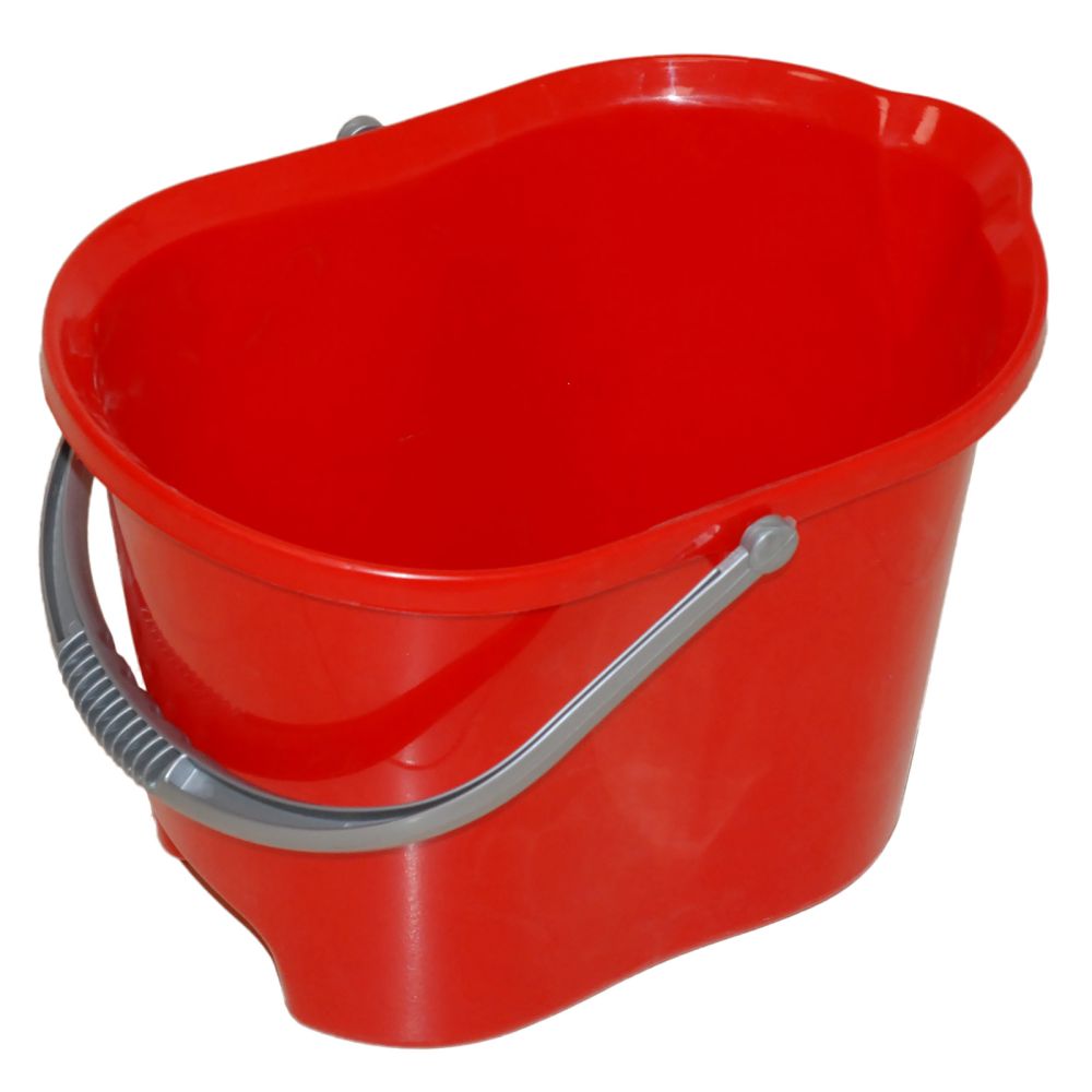 Secchio con strizzatore per mocio e mop da 15 L